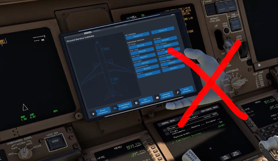 PMDG 777-300ER No EFB Hand - MSFS Add-on - Flightsim.to