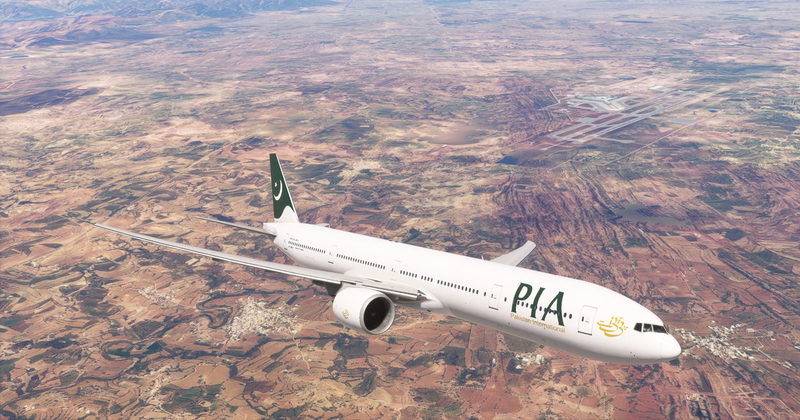 PMDG 777-300ER PIA AP-BMS EUROWHITE DIRTY (w/CABIN) | BY PIA VIRTUAL ...