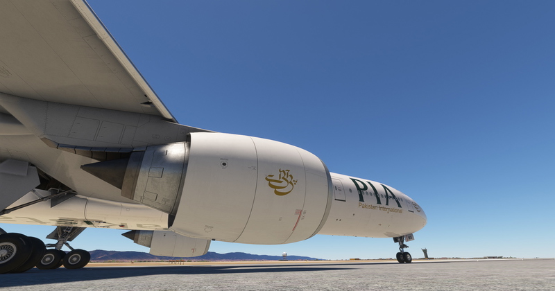 PMDG 777-300ER PIA AP-BMS EUROWHITE DIRTY (w/CABIN) | BY PIA VIRTUAL ...