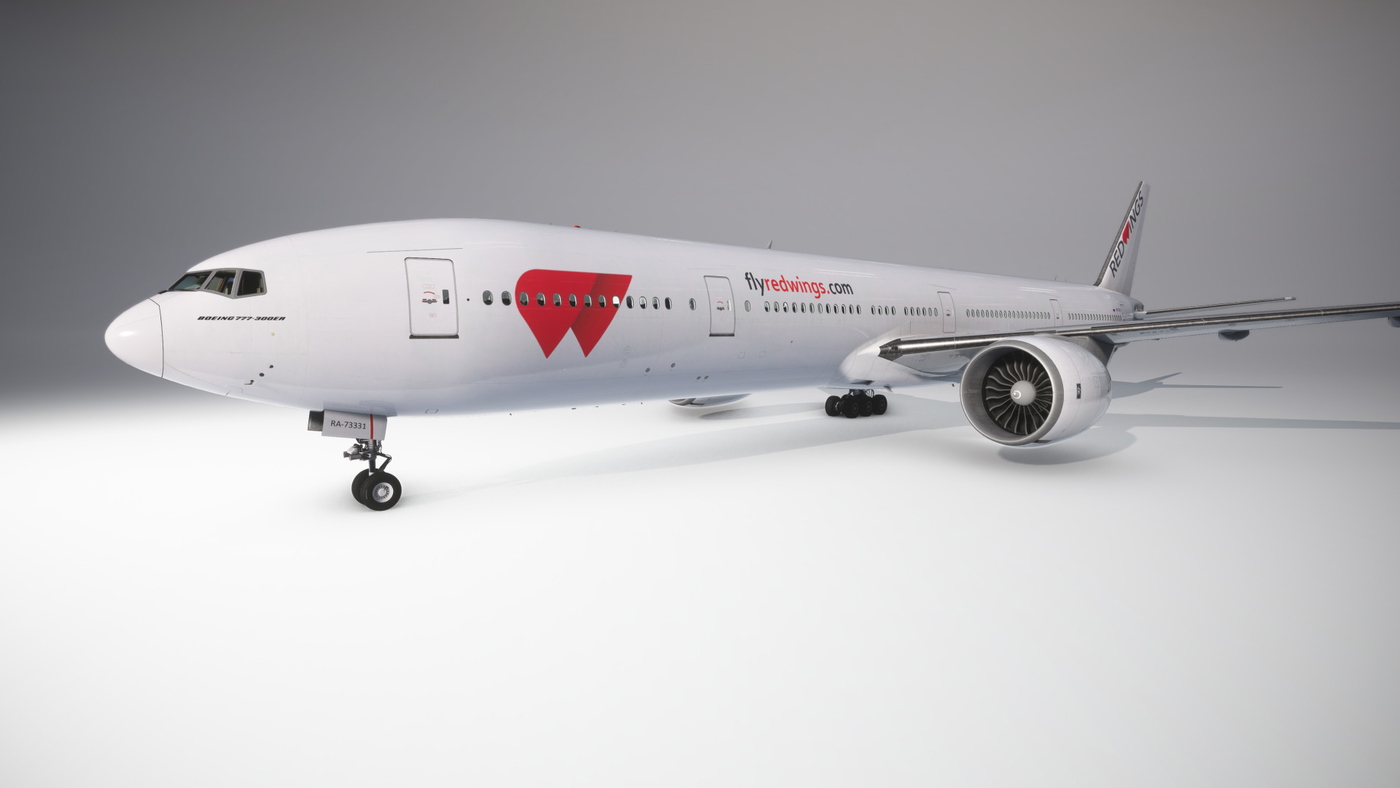 PMDG 777-300ER Red Wings (RA-73331) для Microsoft Flight Simulator | MSFS