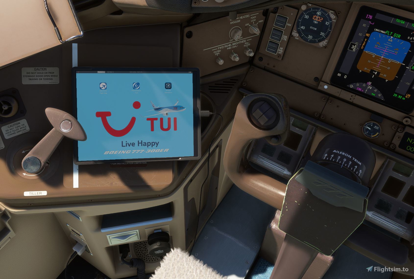 PMDG 777-300ER TUI + TUI Tablet + TUI pen for Microsoft Flight ...