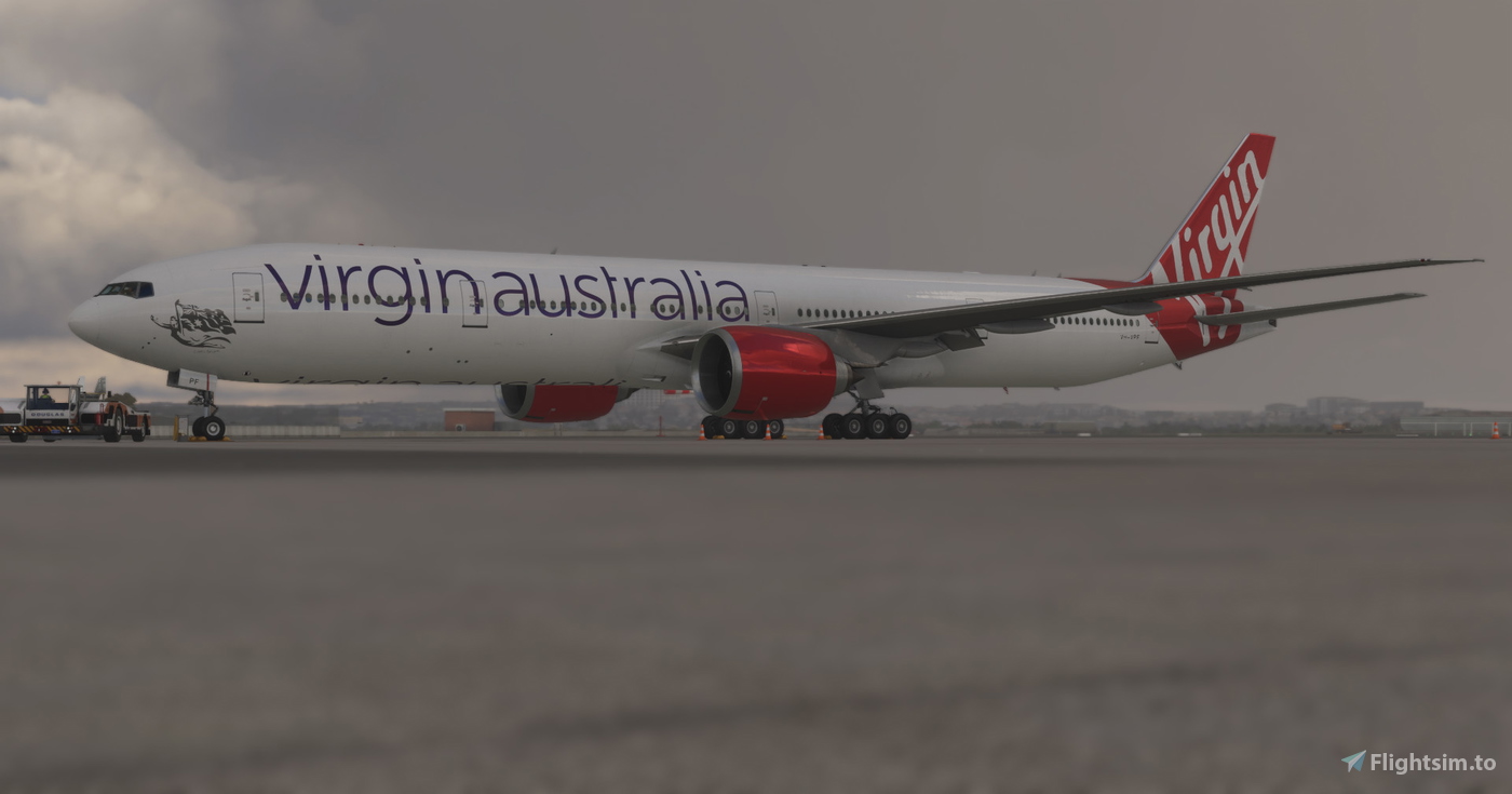 PMDG 777-300ER | Virgin Australia - VH-VPF 8K + Cabin [Fictional] for ...