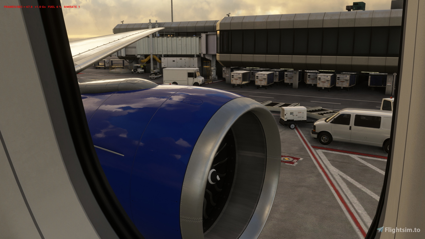 PMDG 777 Customs Views for Microsoft Flight Simulator | MSFS