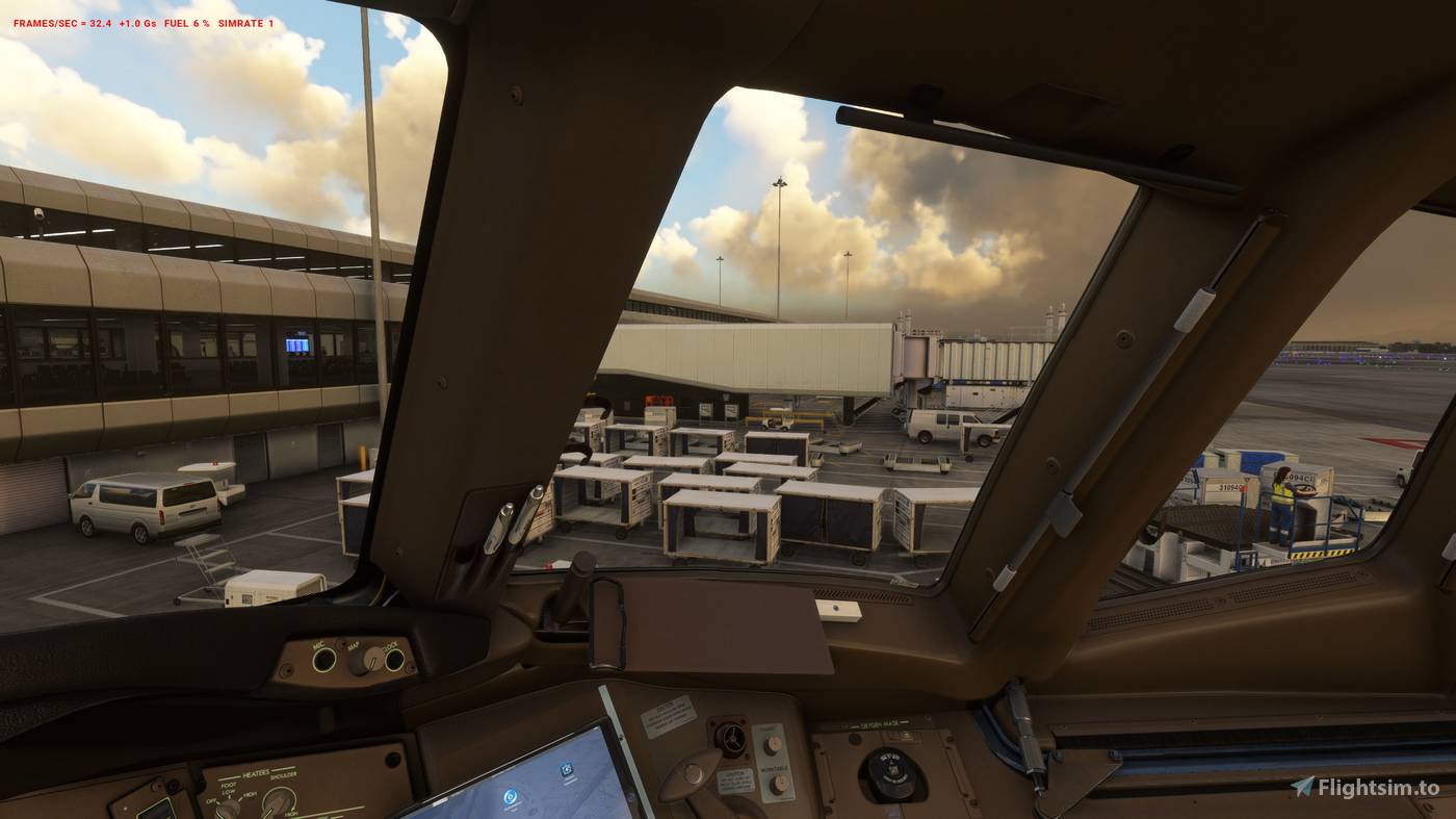 PMDG 777 Customs Views for Microsoft Flight Simulator | MSFS