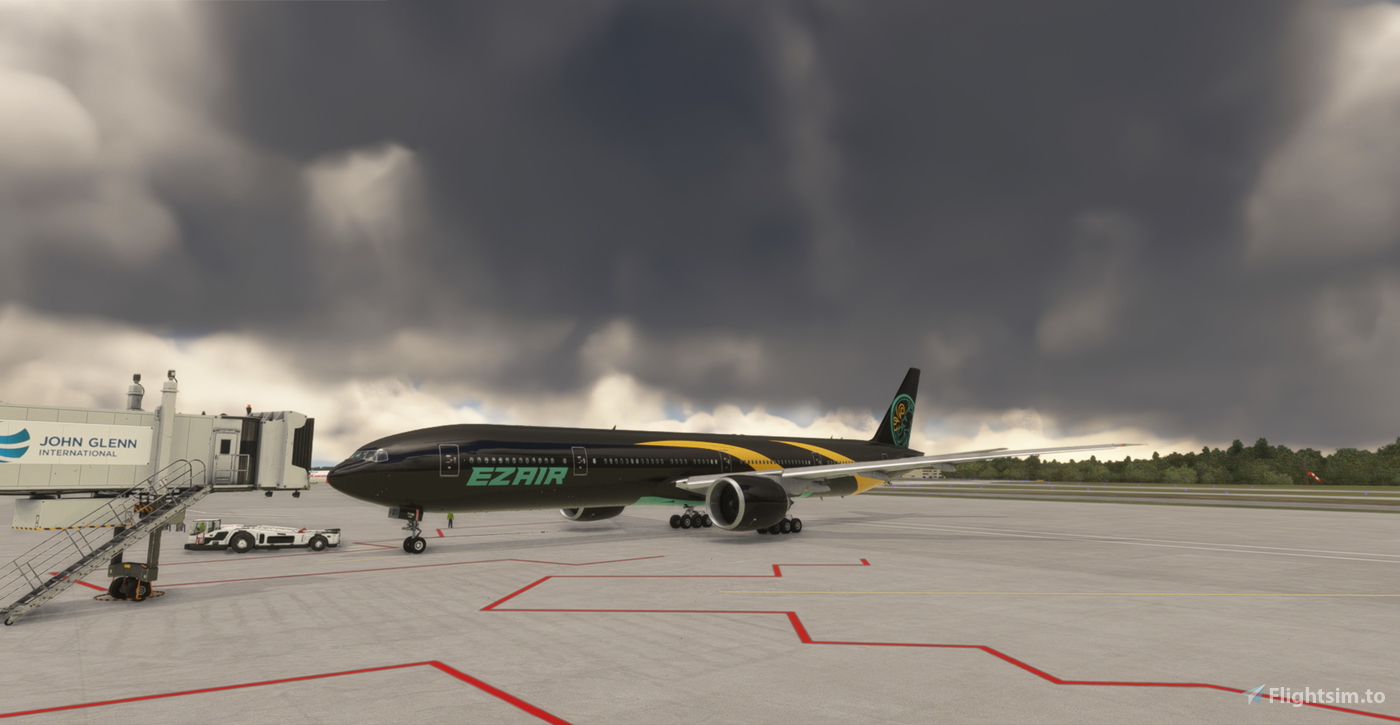 PMDG 777300-ER EZAIR (FICTIONAL AIRLINER- 2024) for Microsoft Flight ...