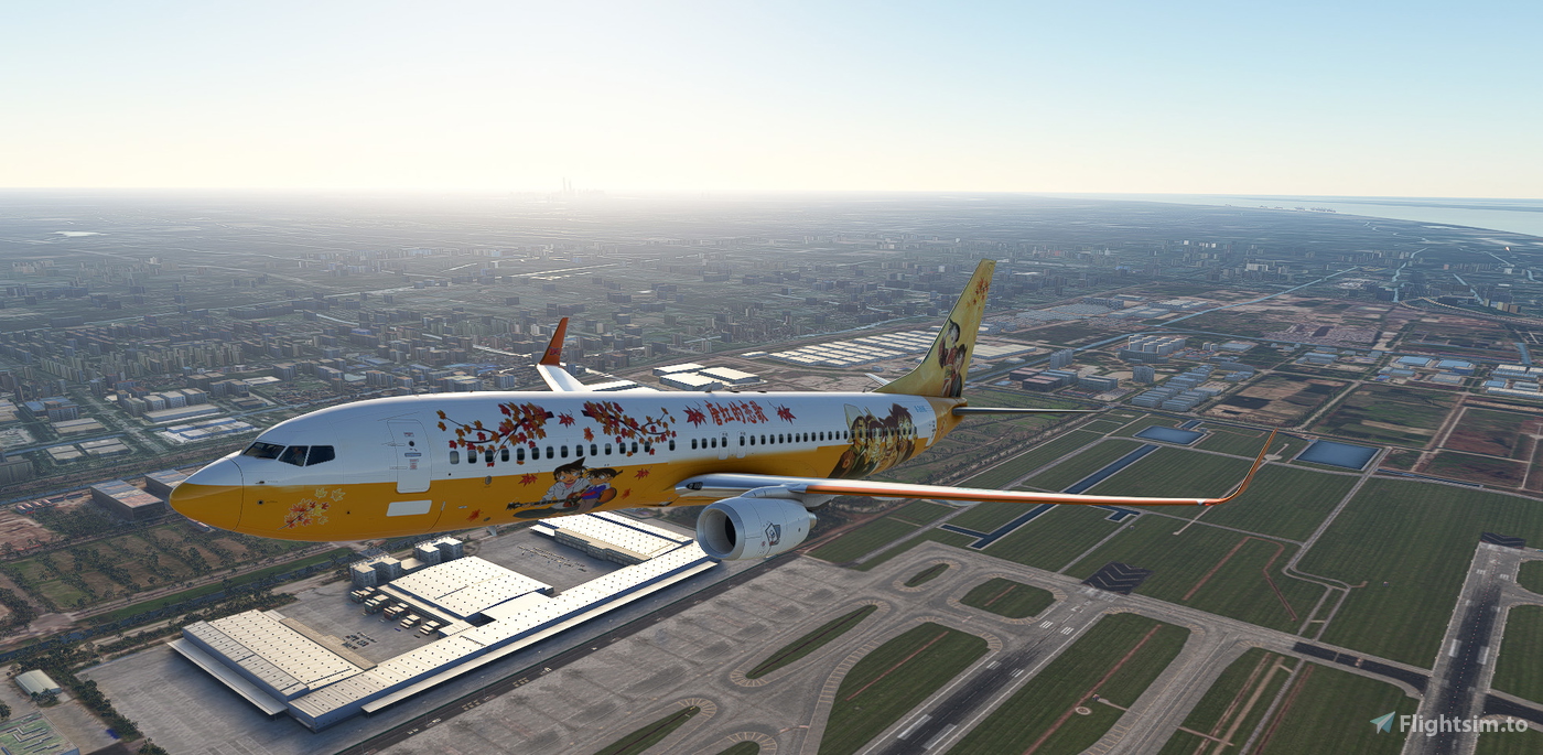 pmdg-aircraft-737-800_Detective Conan B-2698 -名侦探柯南彩绘 对于 Microsoft ...
