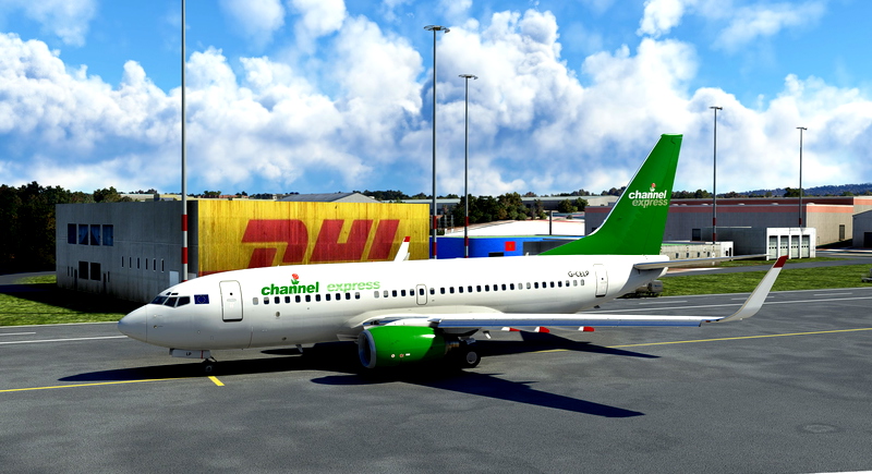 PMDG B737-700 Channel Express livery for Microsoft Flight Simulator | MSFS