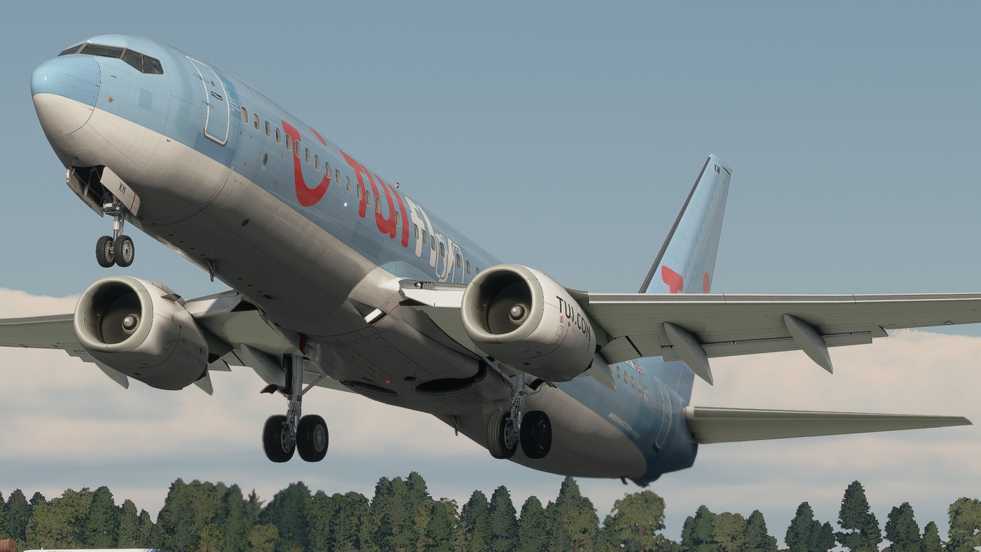 PMDG B737-800 - TUI Airways G-TUKM v2 のために Microsoft Flight Simulator ...
