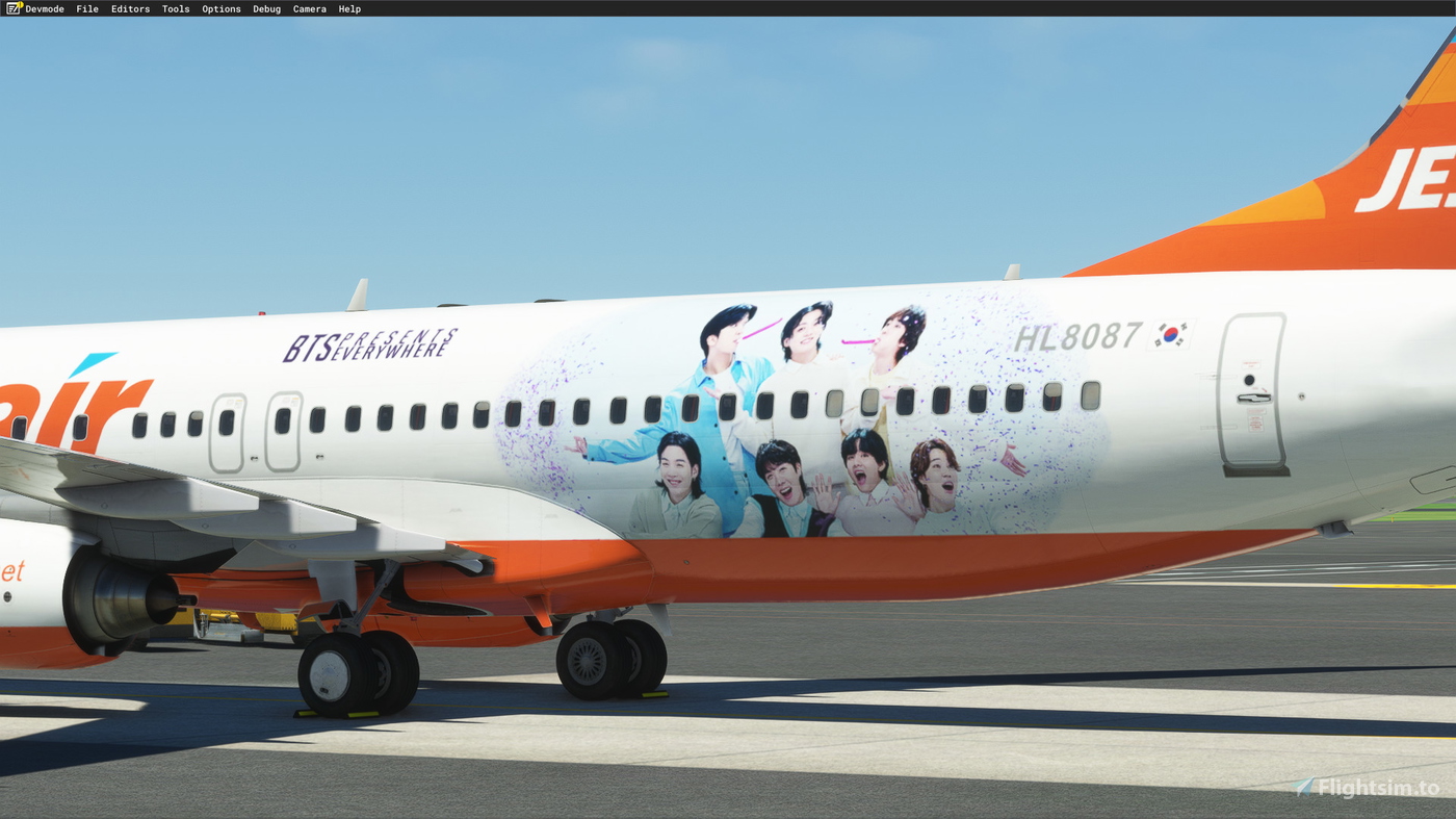 [PMDG B737-800] 8K JEJU AIR BTS 10TH ANNIVERSARY for Microsoft Flight ...