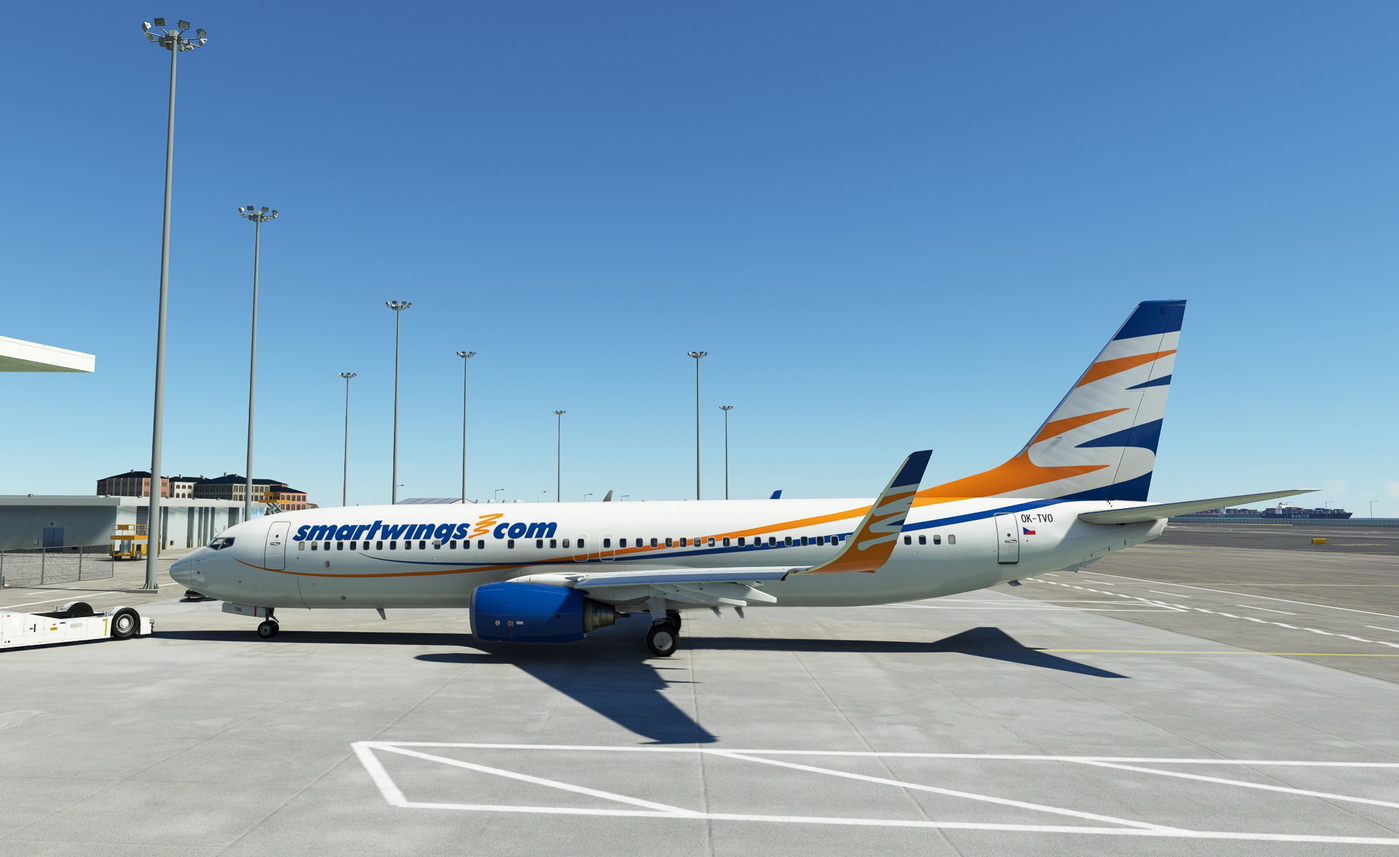 PMDG B737-800 Smartwings livery OK-TVO for Microsoft Flight Simulator ...
