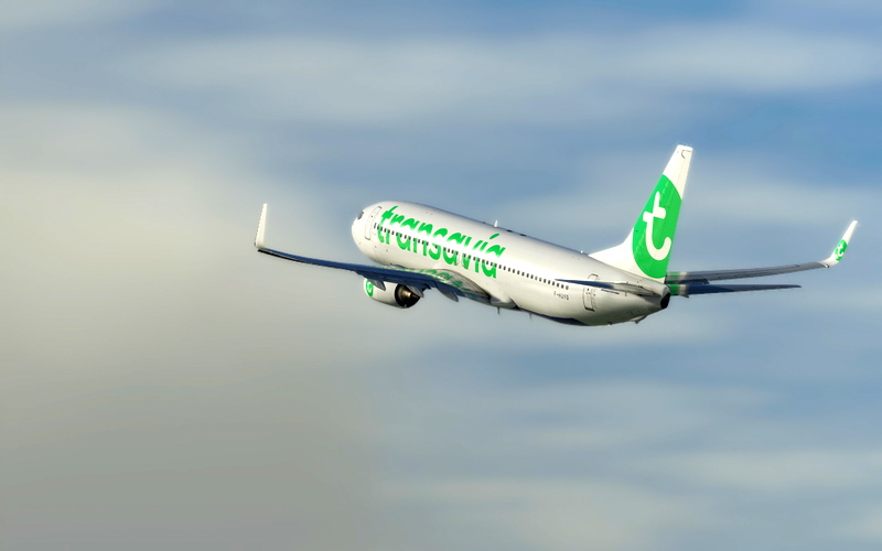 PMDG B737-800 Transavia France F-HUYG + INTERIOR 4K for Microsoft ...