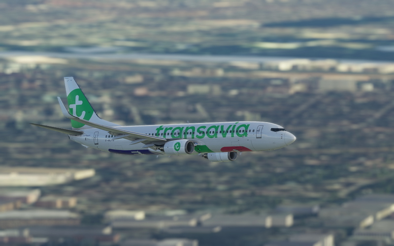 PMDG B737-800 Transavia France F-HUYG + INTERIOR 4K for Microsoft ...