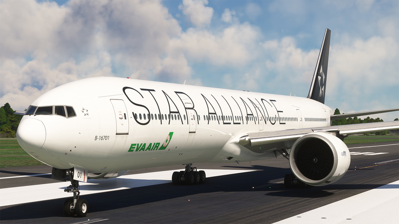 PMDG B777-300ER | EVA Air | STAR ALLIANCE | B-16701 для Microsoft ...