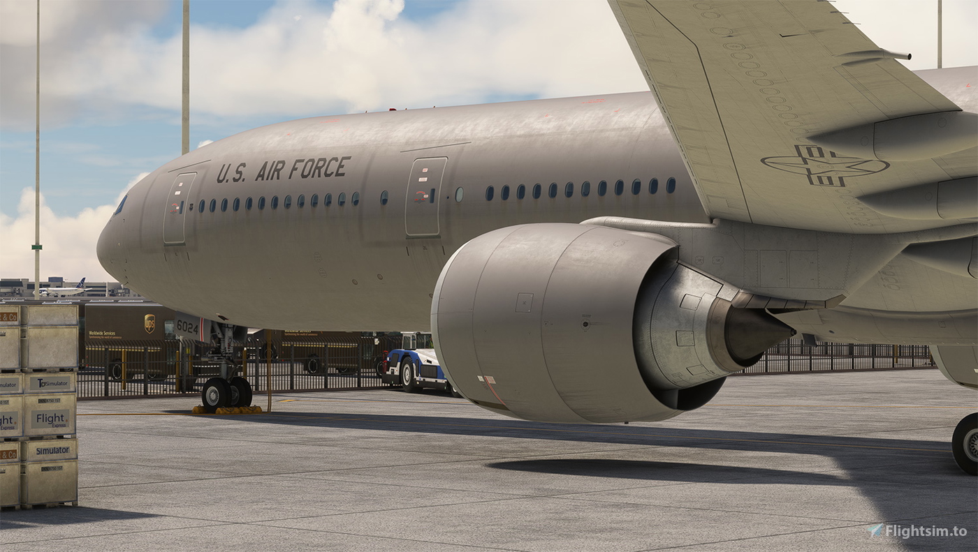 PMDG B777-300ER | USAF | N6018N for Microsoft Flight Simulator | MSFS