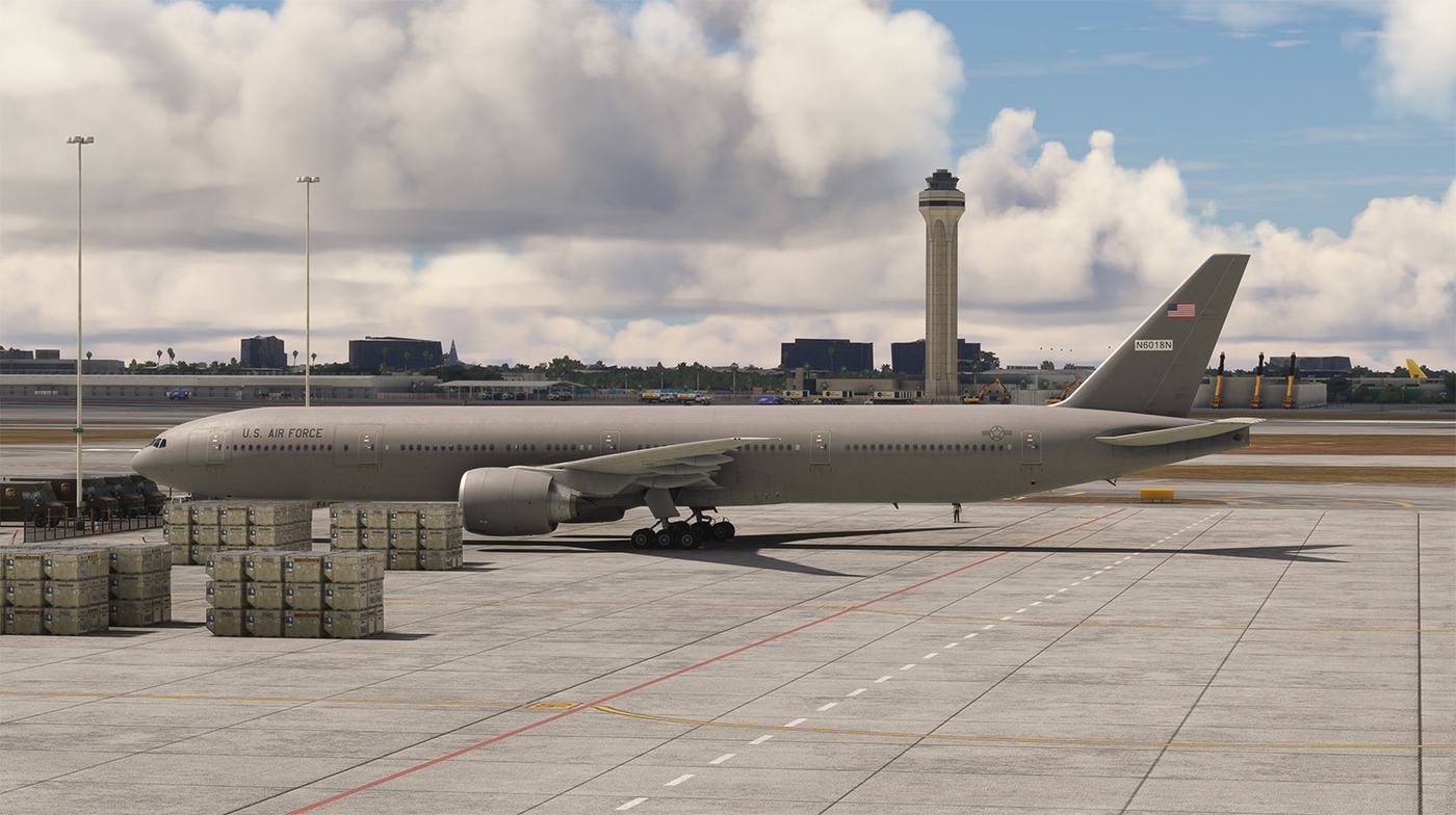 PMDG B777-300ER | USAF | N6018N for Microsoft Flight Simulator | MSFS