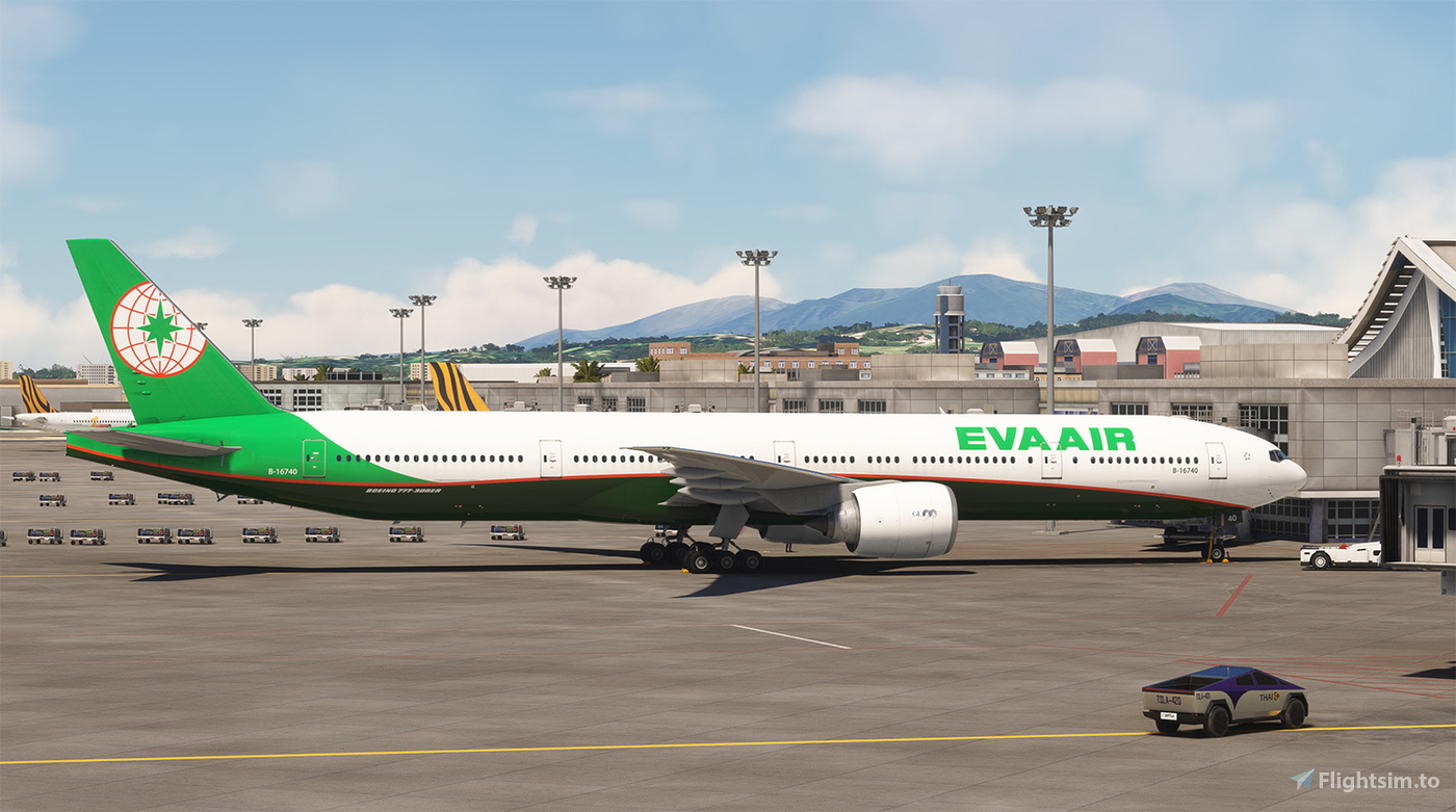 PMDG B777-300ER | EVA Air | B-16740 for Microsoft Flight Simulator | MSFS