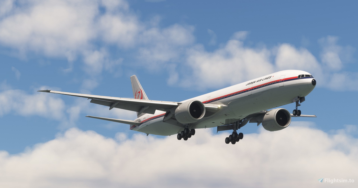 PMDG B777-300ER JAPAN AIRLINES OldLivery(Fictional) [8K] for Microsoft Flight Simulator | MSFS