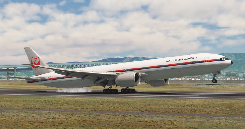 PMDG B777-300ER JAPAN AIRLINES OldLivery(Fictional) [8K] for Microsoft Flight Simulator | MSFS
