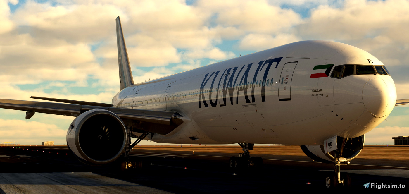 PMDG B777-300ER Kuwait Airways |Cabin| 9K-AOD for Microsoft Flight ...
