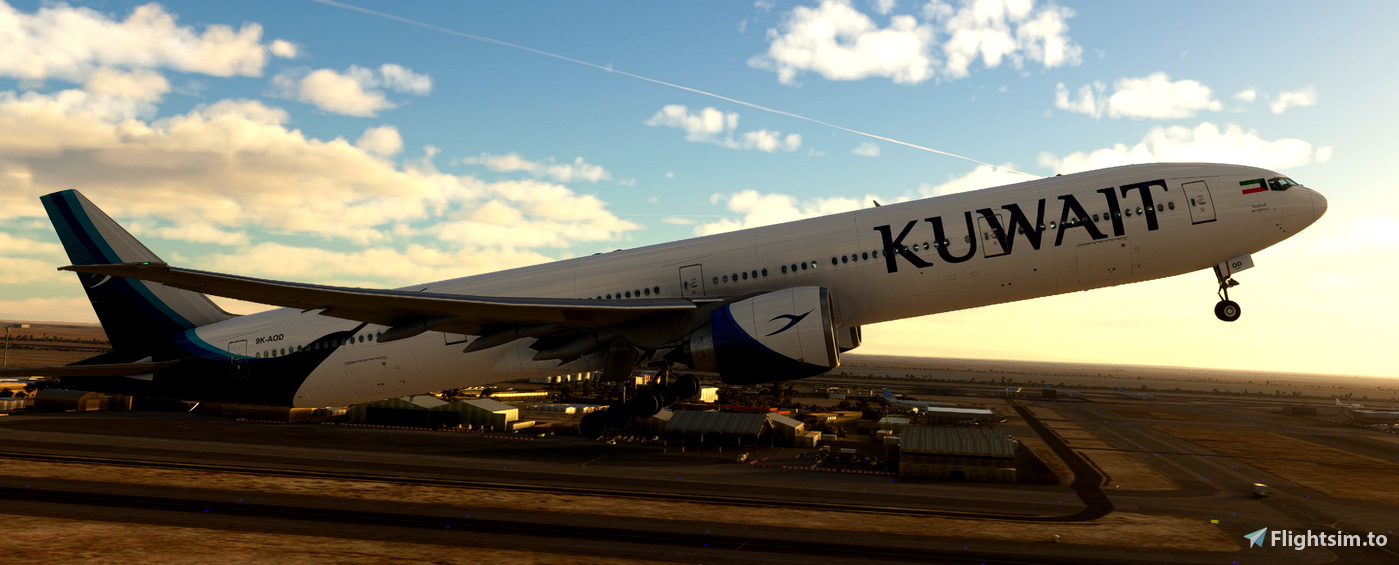 PMDG B777-300ER Kuwait Airways |Cabin| 9K-AOD for Microsoft Flight ...