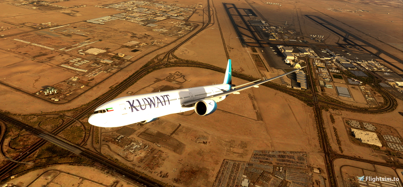PMDG B777-300ER Kuwait Airways |Cabin| 9K-AOD for Microsoft Flight ...