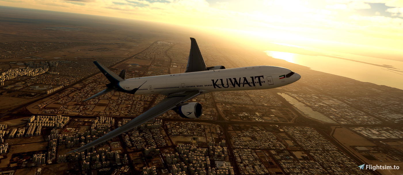 PMDG B777-300ER Kuwait Airways |Cabin| 9K-AOD for Microsoft Flight ...