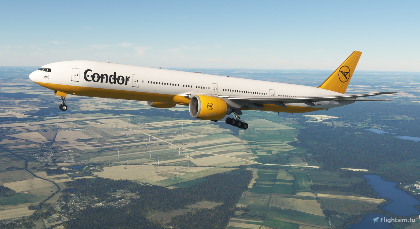 PMDG B777 Condor fictional for Microsoft Flight Simulator | MSFS