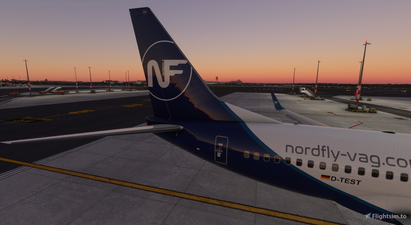 PMDG Boeing 737-700 | NordFly VA | TestLivery for Microsoft Flight ...