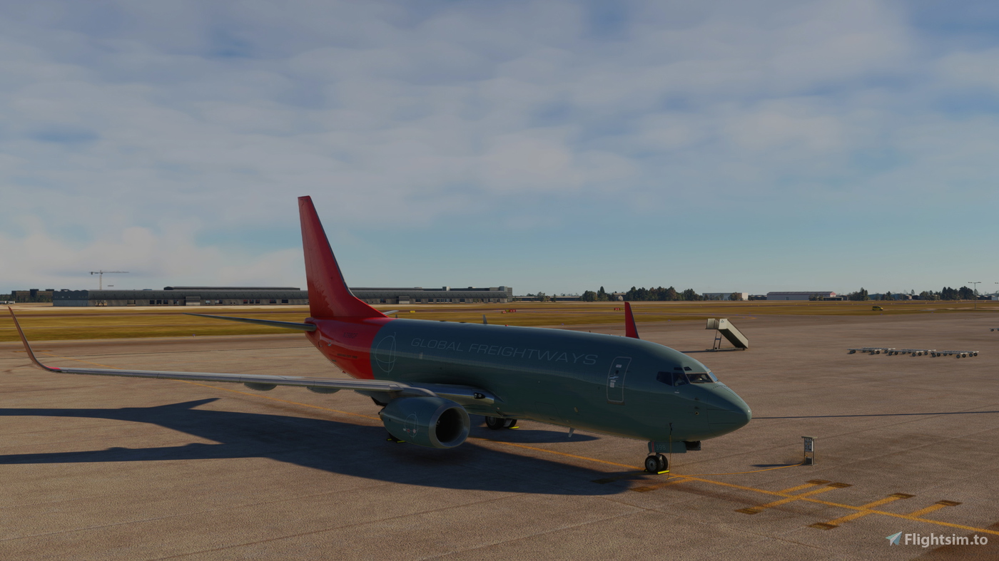 PMDG Boeing 737-700BDSF SSW Global Freightways Livery (FSX/MSFS Modern ...