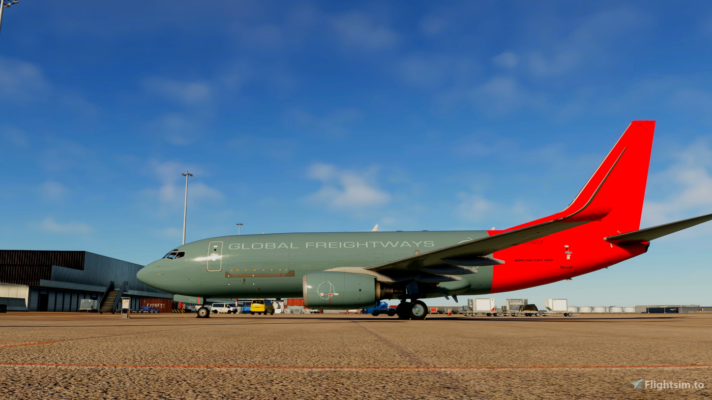 PMDG Boeing 737-700BDSF SSW Global Freightways Livery (FSX/MSFS Modern ...