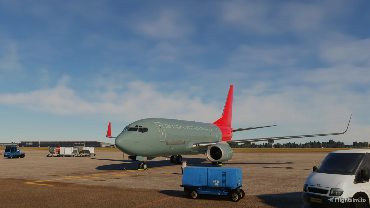 PMDG Boeing 737-700BDSF SSW Global Freightways Livery (FSX/MSFS Modern ...