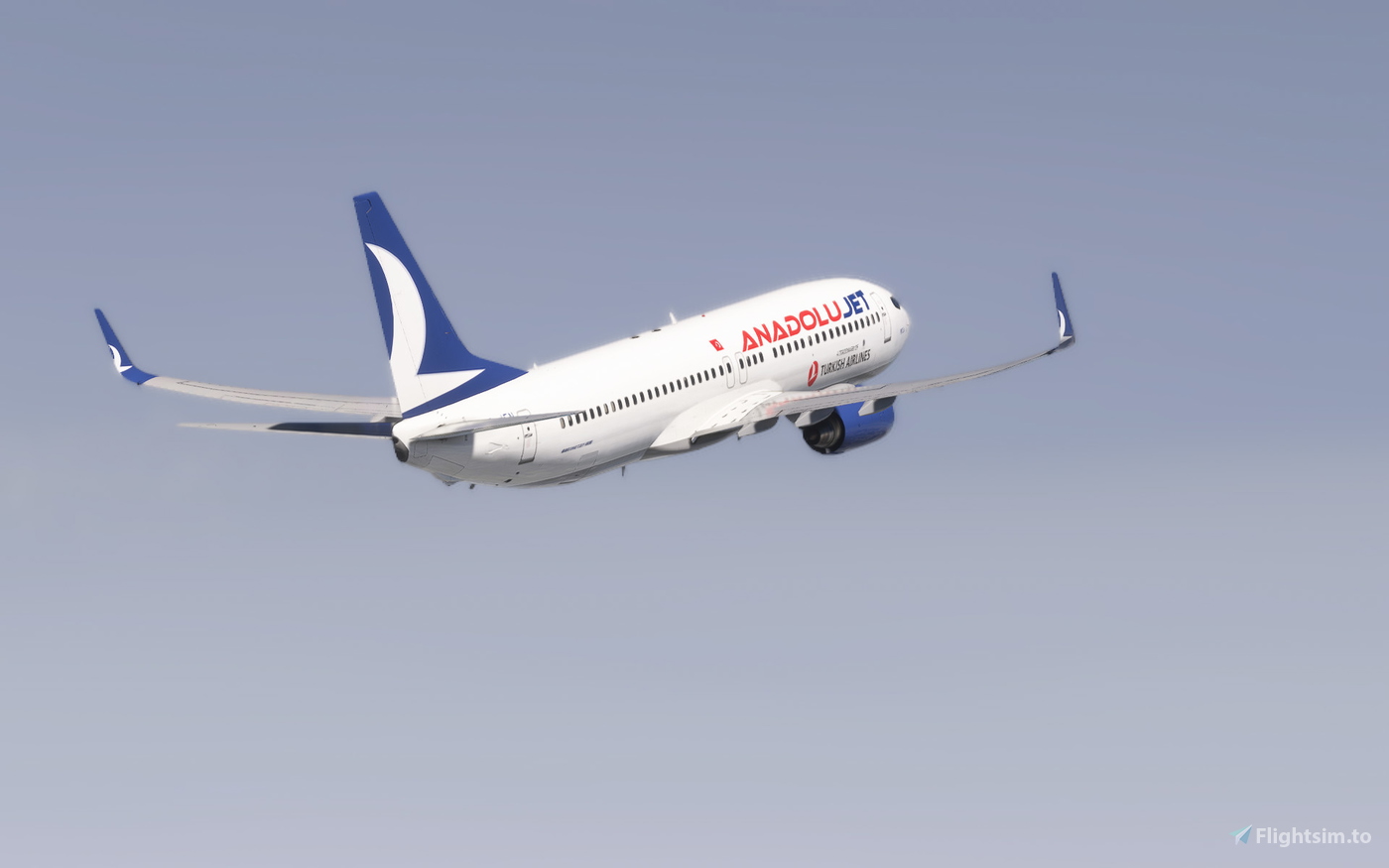 PMDG Boeing 737-800 AnadoluJet Mini Pack WITH INTERIOR 4K für Microsoft ...