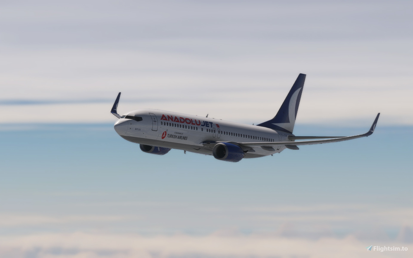 PMDG Boeing 737-800 AnadoluJet Mini Pack WITH INTERIOR 4K für Microsoft ...