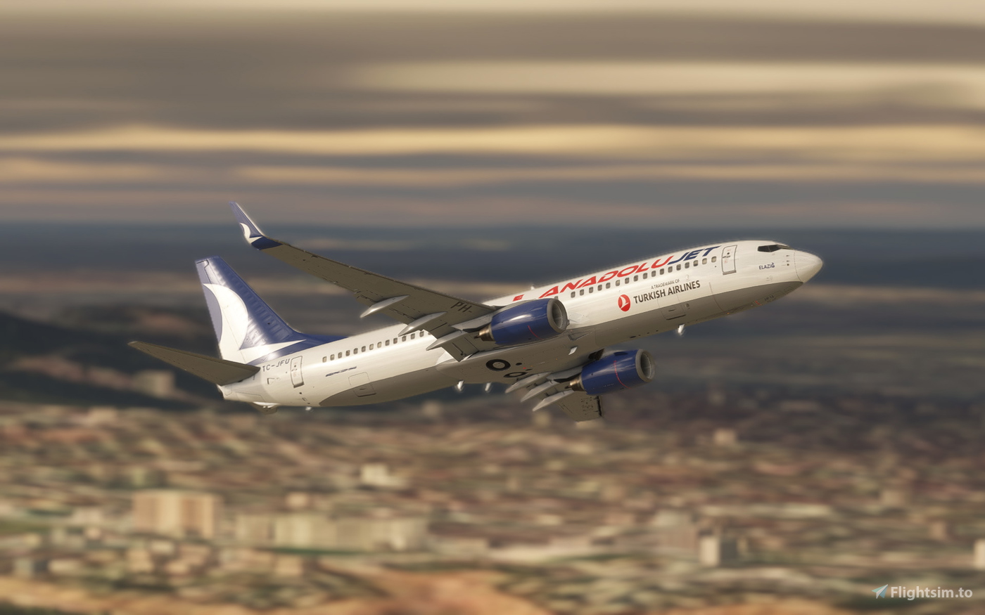 PMDG Boeing 737-800 AnadoluJet Mini Pack WITH INTERIOR 4K for Microsoft ...