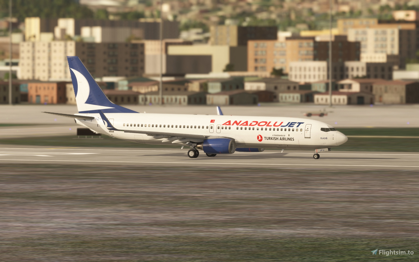 PMDG Boeing 737-800 AnadoluJet Mini Pack WITH INTERIOR 4K für Microsoft ...