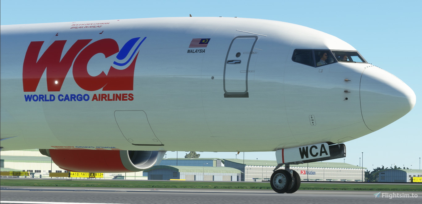PMDG Boeing 737-800 BCF World Cargo Airlines (9M-WCA | 2021) for Microsoft Flight Simulator | MSFS