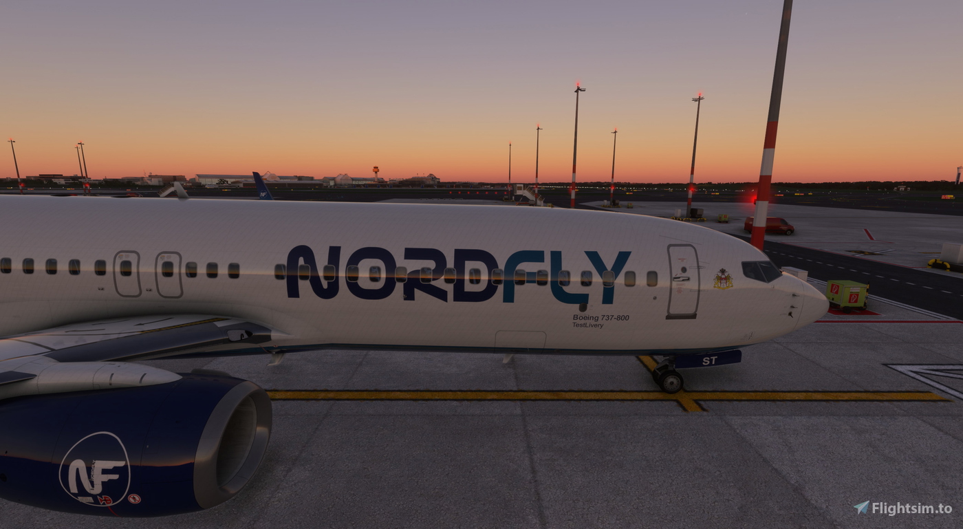 PMDG Boeing 737-800 | NordFly VA | TestLivery для Microsoft Flight ...