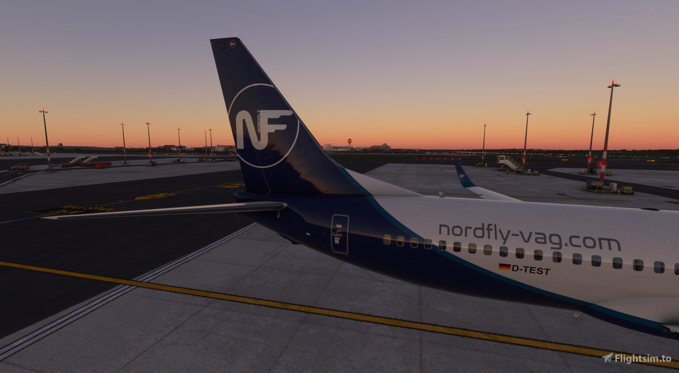 PMDG Boeing 737-800 | NordFly VA | TestLivery pour Microsoft Flight ...