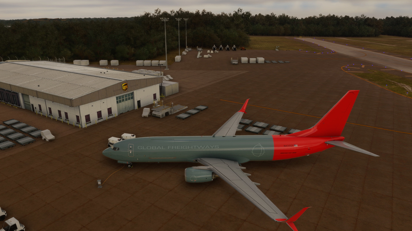 PMDG Boeing 737-800BCF SSW Global Freightways Livery (FSX/MSFS Modern ...