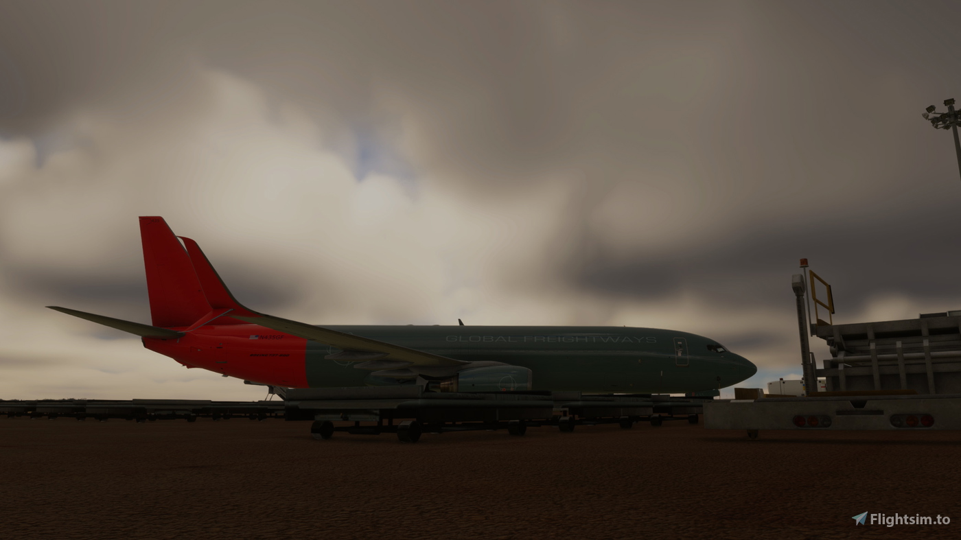 PMDG Boeing 737-800BCF SSW Global Freightways Livery (FSX/MSFS Modern ...