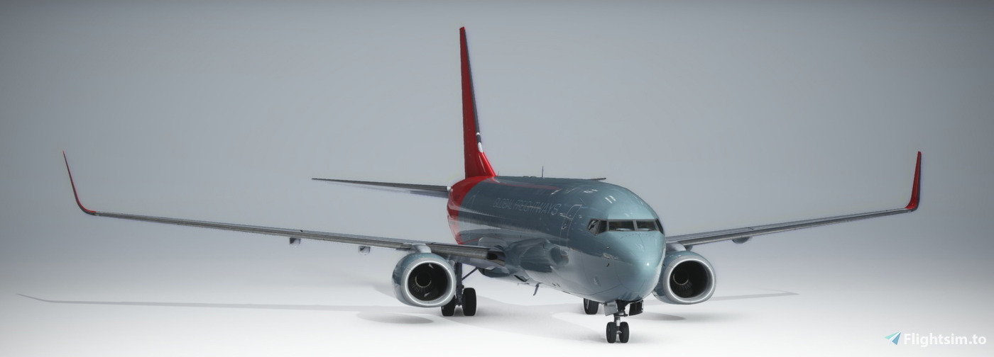 PMDG Boeing 737-800BDSF SSW Global Freightways Livery (FSX/MSFS Modern ...