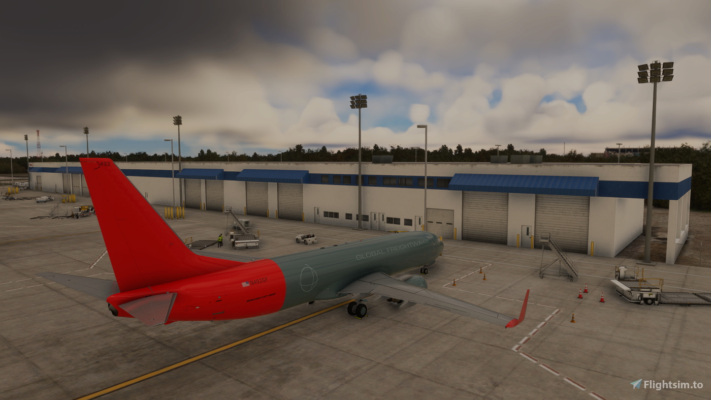 PMDG Boeing 737-800BDSF SSW Global Freightways Livery (FSX/MSFS Modern ...