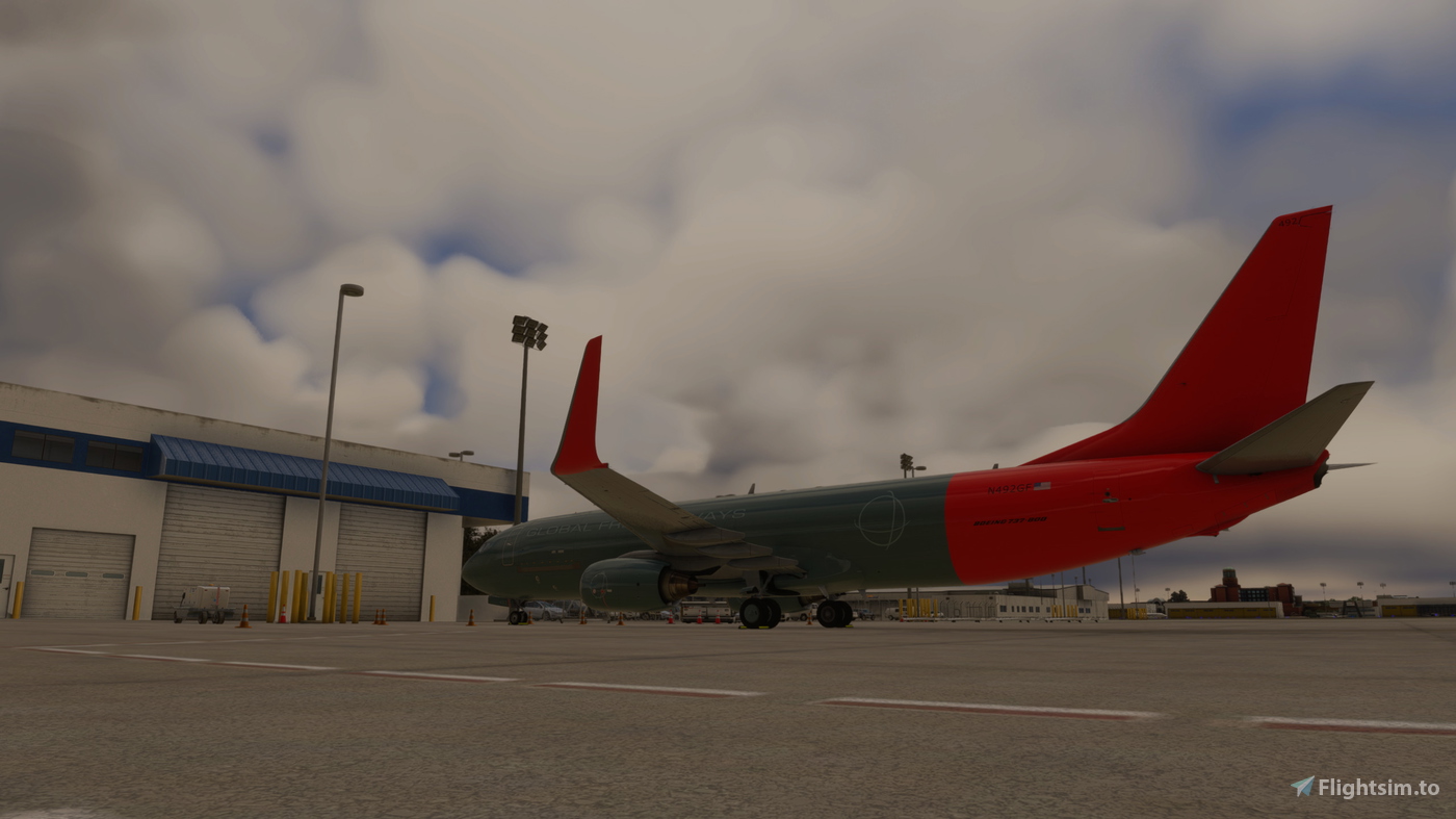 PMDG Boeing 737-800BDSF SSW Global Freightways Livery (FSX/MSFS Modern ...