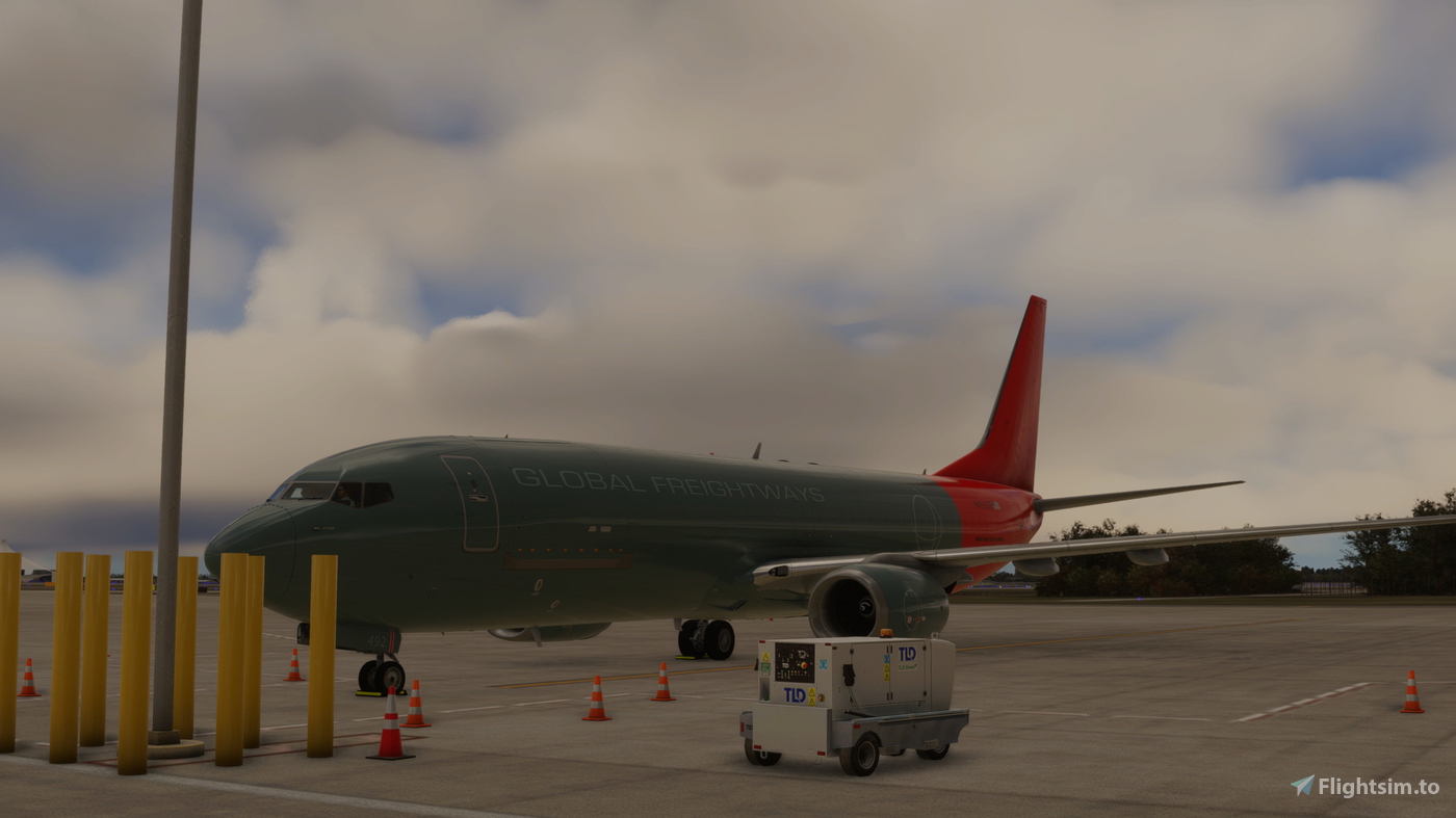 PMDG Boeing 737-800BDSF SSW Global Freightways Livery (FSX/MSFS Modern ...