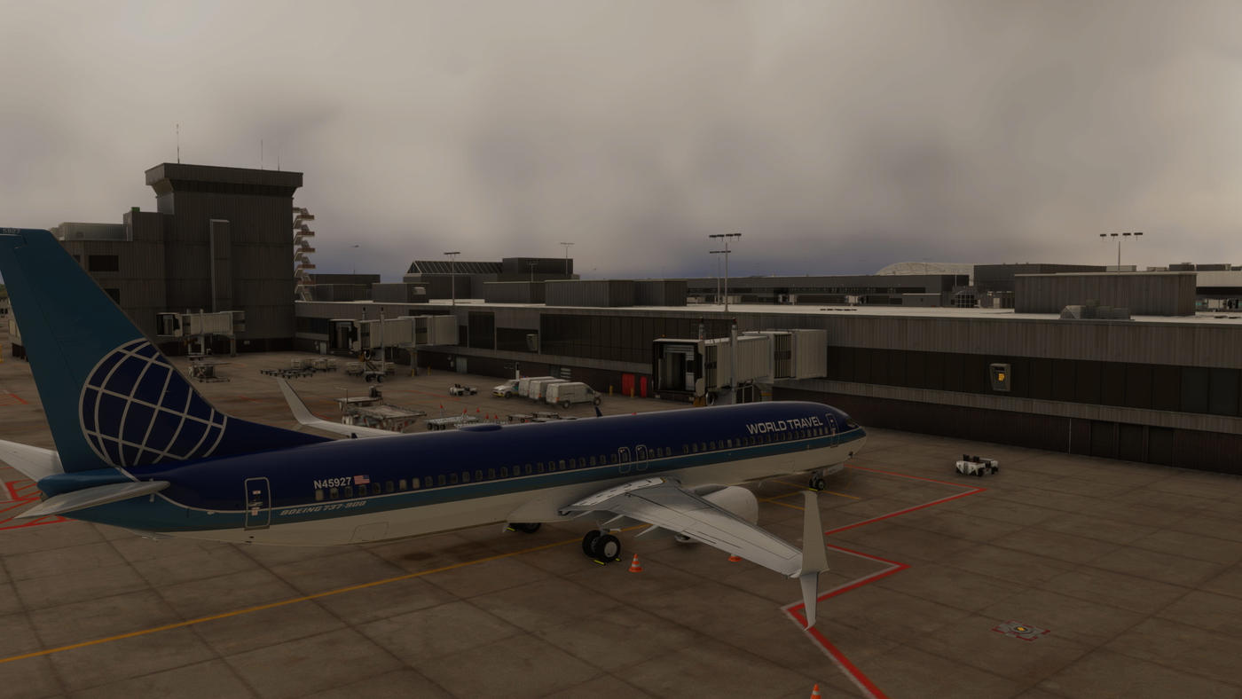 PMDG Boeing 737-900 Non-ER SSW World Travel Airlines Livery (FSX/MSFS ...