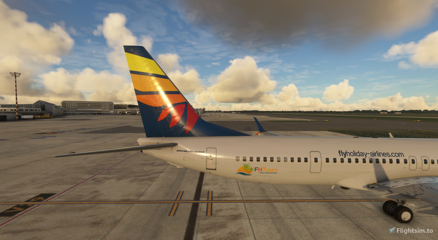 PMDG Boeing 737-900ER | FlyHoliday Airlines | TestLivery for Microsoft ...
