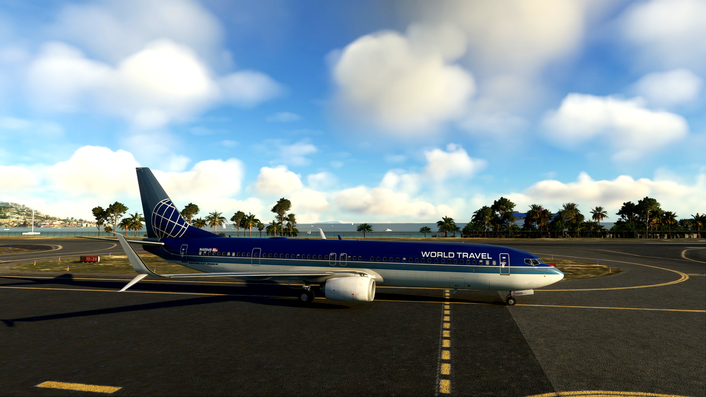 PMDG Boeing 737-900ER SSW World Travel Airlines Livery (FSX/MSFS Modern ...
