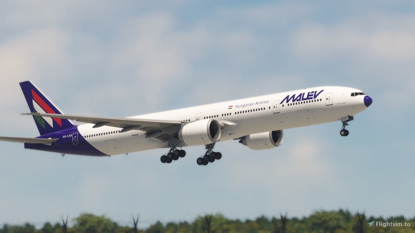 PMDG Boeing 777-300ER MALEV Hungarian Airlines (Fictional) for ...