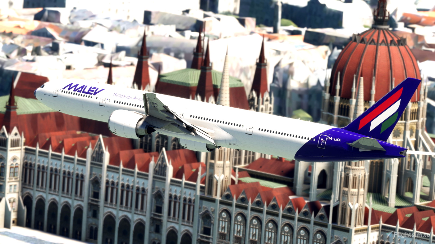 PMDG Boeing 777-300ER MALEV Hungarian Airlines (Fictional) for ...