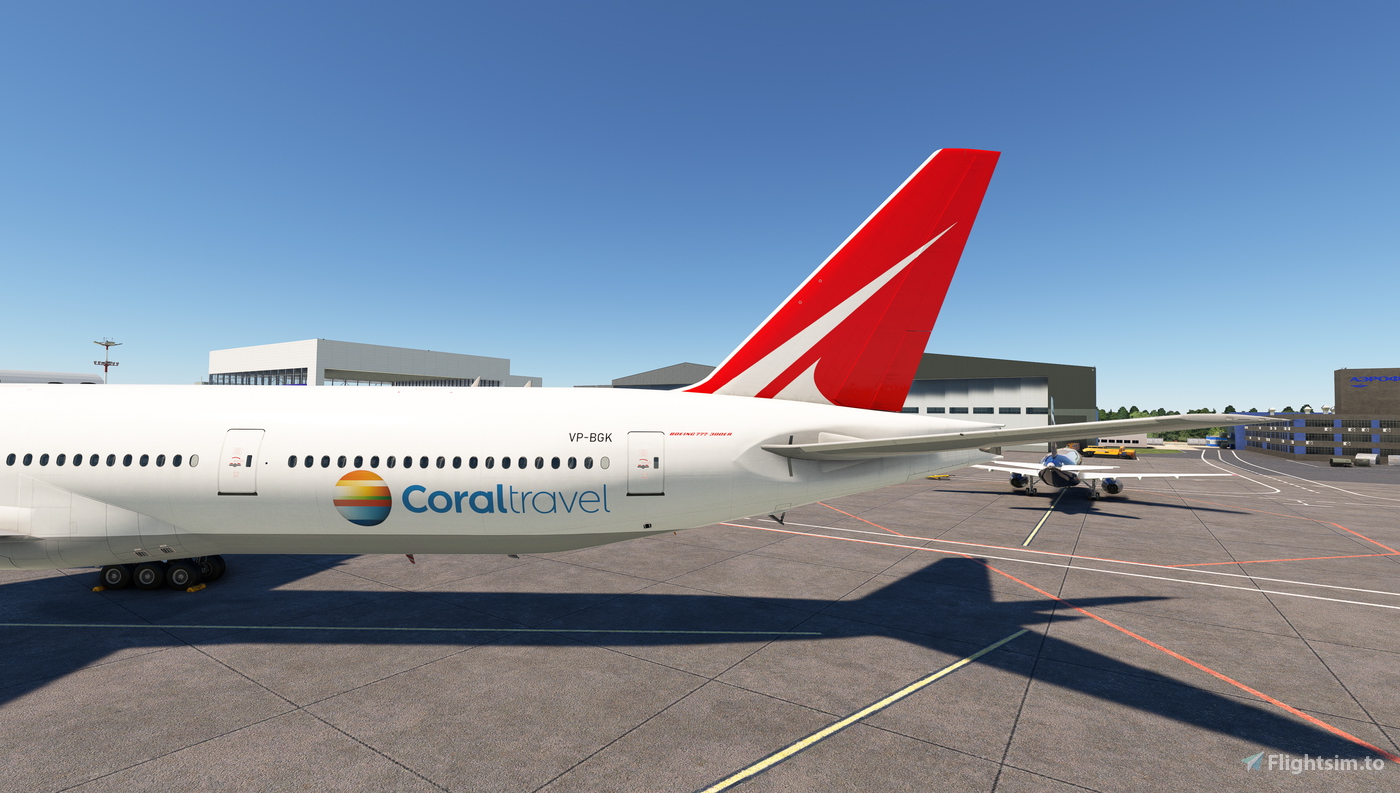 PMDG Boeing 777-300ER Royal Flight VP-BGK for Microsoft Flight ...